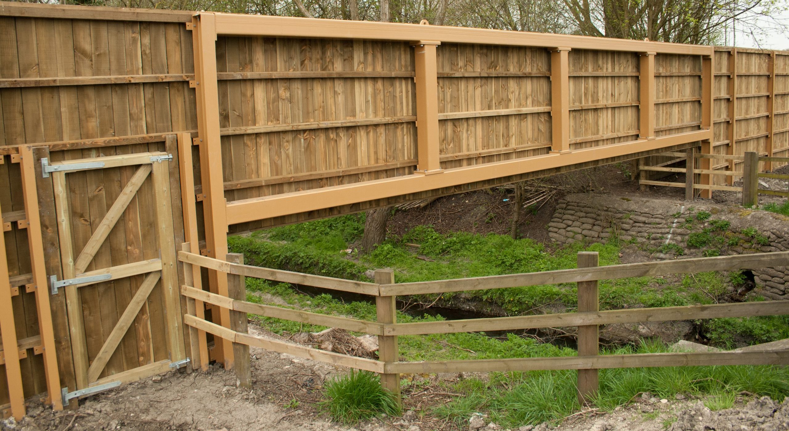 NoiseStop Absorbent Acoustic Gates | Hales Sawmills