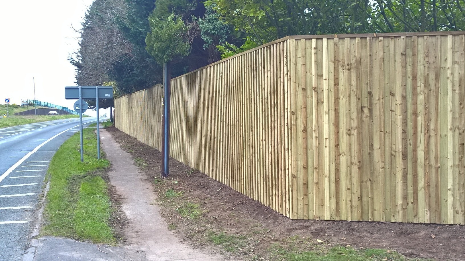 Noise-Reflective Acoustic Barriers | Hales Sawmills
