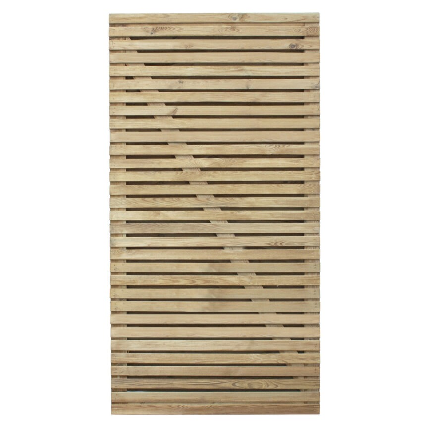 Superior Double Slatted Gate | 0.9m x 1.8m - Hales Sawmills