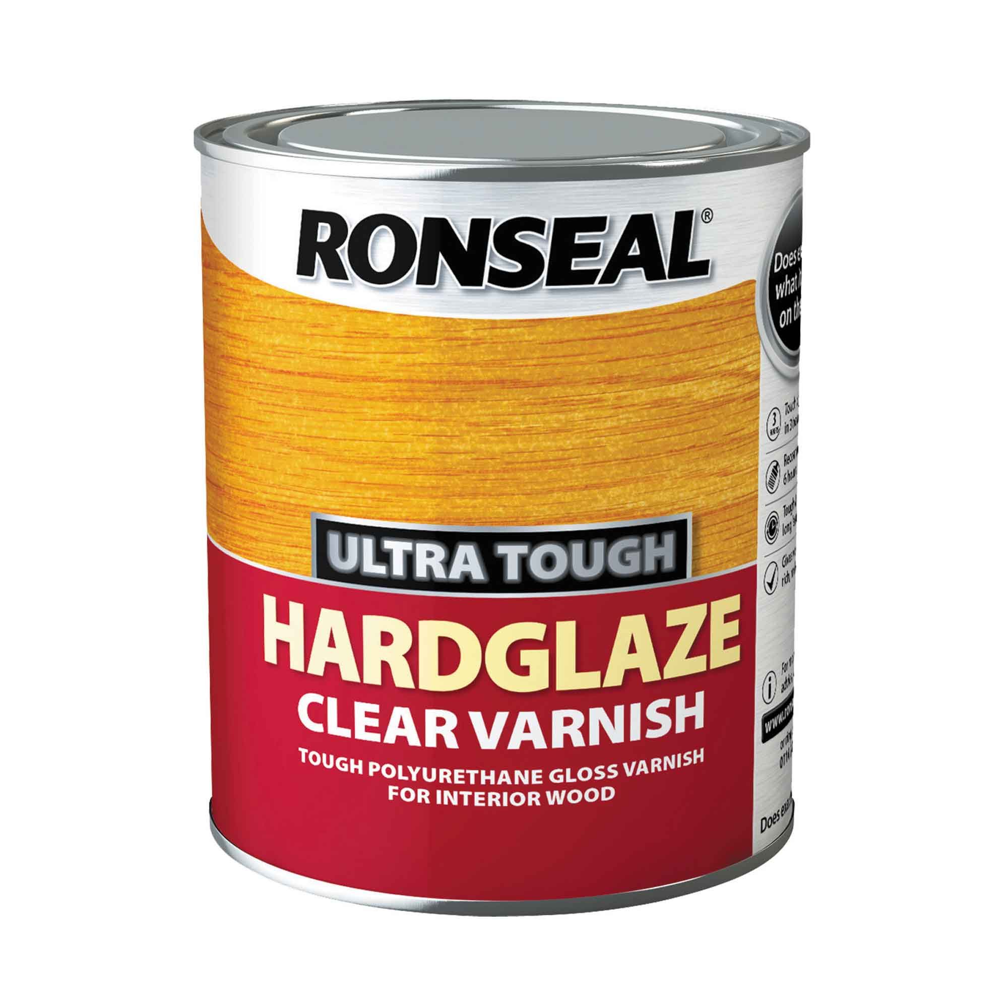 Ronseal Hard Glaze Varnish | 750ml - Hales Sawmills